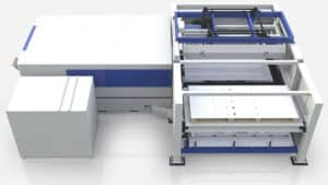 Flexible Solution for Laser Cutter's Loading and Unloading System - Baison