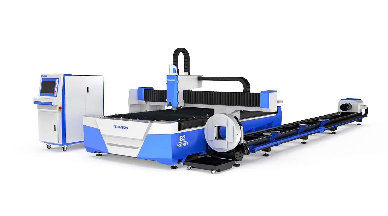 Single Platform Sheet Metal & Tube Laser Cutting Machine - Baison
