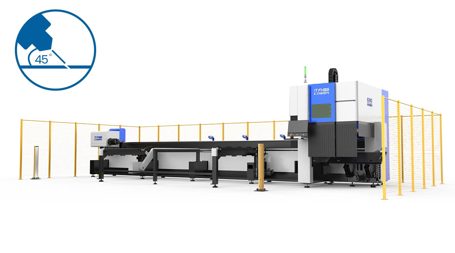 All-round Metal Tube Laser Cutting Machine - Baison
